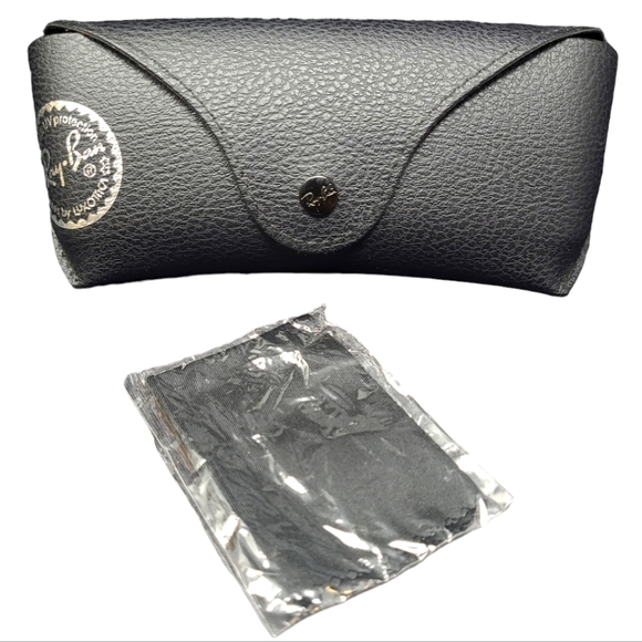 Ray-Ban | Accessories | Rayban Black Sunglasses Case With Cleaning ...
